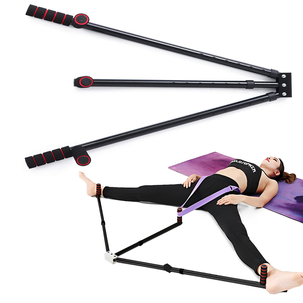 Flexible 3 Bar MaxStrength Leg Stretcher | Leg Extension Made Easy ...